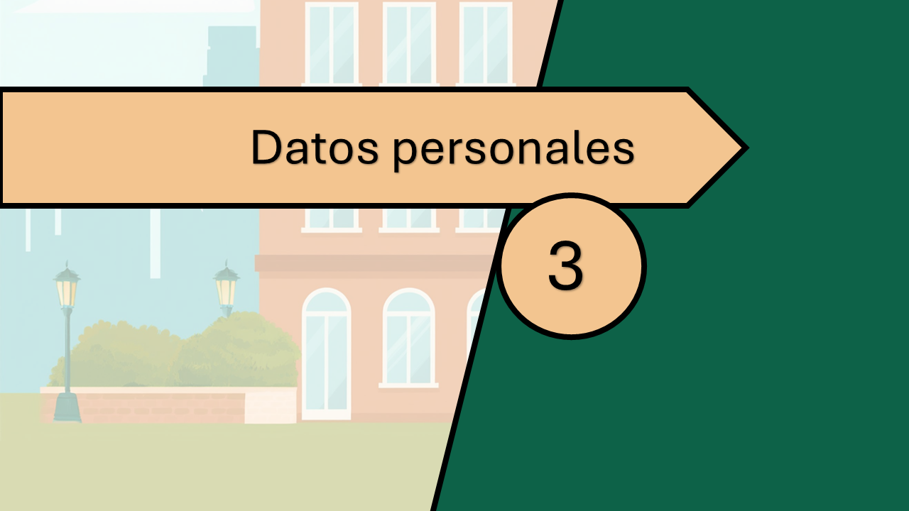 Datos personales: dar y pedir información personal | Estudo Autónomo
